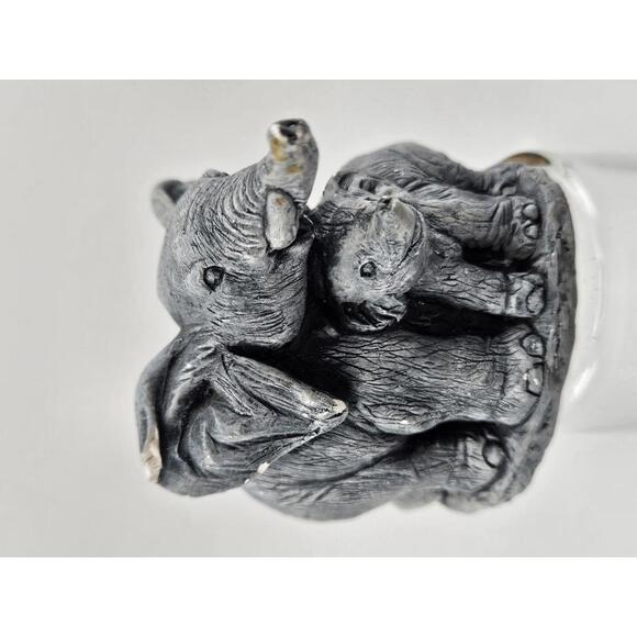 Other | Rare Mt St Helens Volcanic Ash Elephant Calf Figurine Sculpture ...